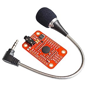 Rakstore Speak Recognition Voice Recognition Module V3 Compatible with for Arduino Support 80 Kinds of Voice DC 4.4-5.5 V High Accuracy