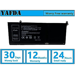 Yafda G91J0 New Laptop Battery Replacement for Dell Inspiron 3510 3511 3515 5310 5410 5418 5510 5515 5518 5625 5630 5635 Latitude 3320 3330 3420 3520 Vostro 3515 3525 5620 5625 V6W33 TN70C G91JO