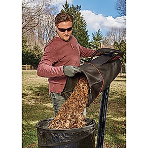 BLACK+DECKER Electric Leaf Blower, Leaf Vacuum and Mulcher 3 in 1, 250 mph Airflow, 400 cfm Delivery Power, Reusable Bag Included, Corded (BEBL7000)