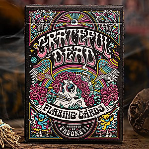 theory11 Grateful Dead Playing Cards Premium Deck with Iconic Band-Themed Artwork