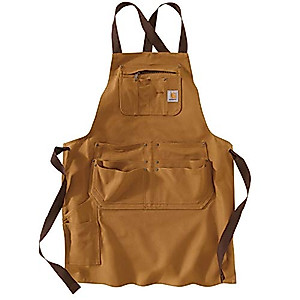 Carhartt mens Firm Duck Apron Belt, Carhartt Brown, OFA US