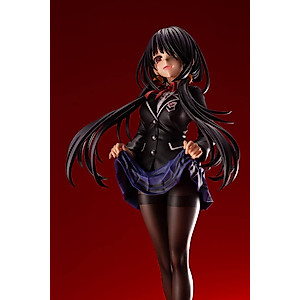 Kotobukiya Date A Live IV: Kurumi Tokisaki (School Uniform Version) PVC Statue, Multicolor