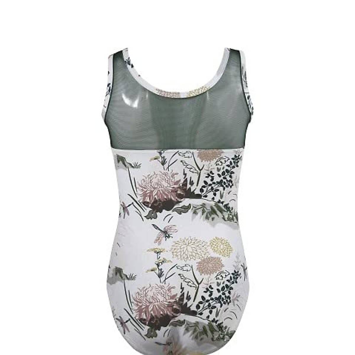 k-Bee Leotards Meadow Mesh Girls Gymnastics Leotard (Child 11/12)