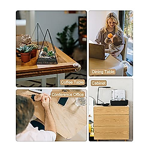 24 Pcs Table Corner Protector Baby Safety, Includes 12 Pcs Thickened L-Shaped Baby Proofing Corner Guards and 12 Pcs Spherical Corner Bumpers for Furniture