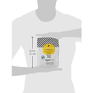 AmazonFresh Just Bright Ground Coffee, Light Roast, 32 Ounce