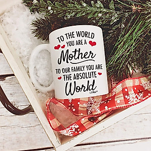 Gifts for Mom from Daughter Son Funny Birthday Coffee Mugs Christmas Mug Presents in Law Step Moms Finest Cool Unique Present Ideas for Mother Stepmom Aunt Wife Tea Cups