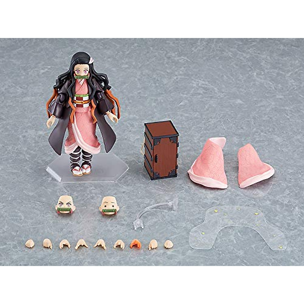 Max Factory Demon Slayer: Kimetsu no Yaiba: Nezuko Kamado Deluxe Figma Action Figure
