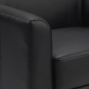 Flash Furniture HERCULES Diplomat Series Black LeatherSoft Chair