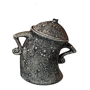 Canister with Attitude, Sassy Canister，Cute Food Storage Jar with Airtight Lid for Kitchen，Stylish and Functional Storagefor Every Home (C)