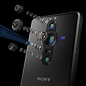 Sony Xperia Pro-I Dual-SIM 512GB ROM + 12GB RAM (GSM only | No CDMA) Factory Unlocked 5G Smartphone (Frosted Black) - International Version