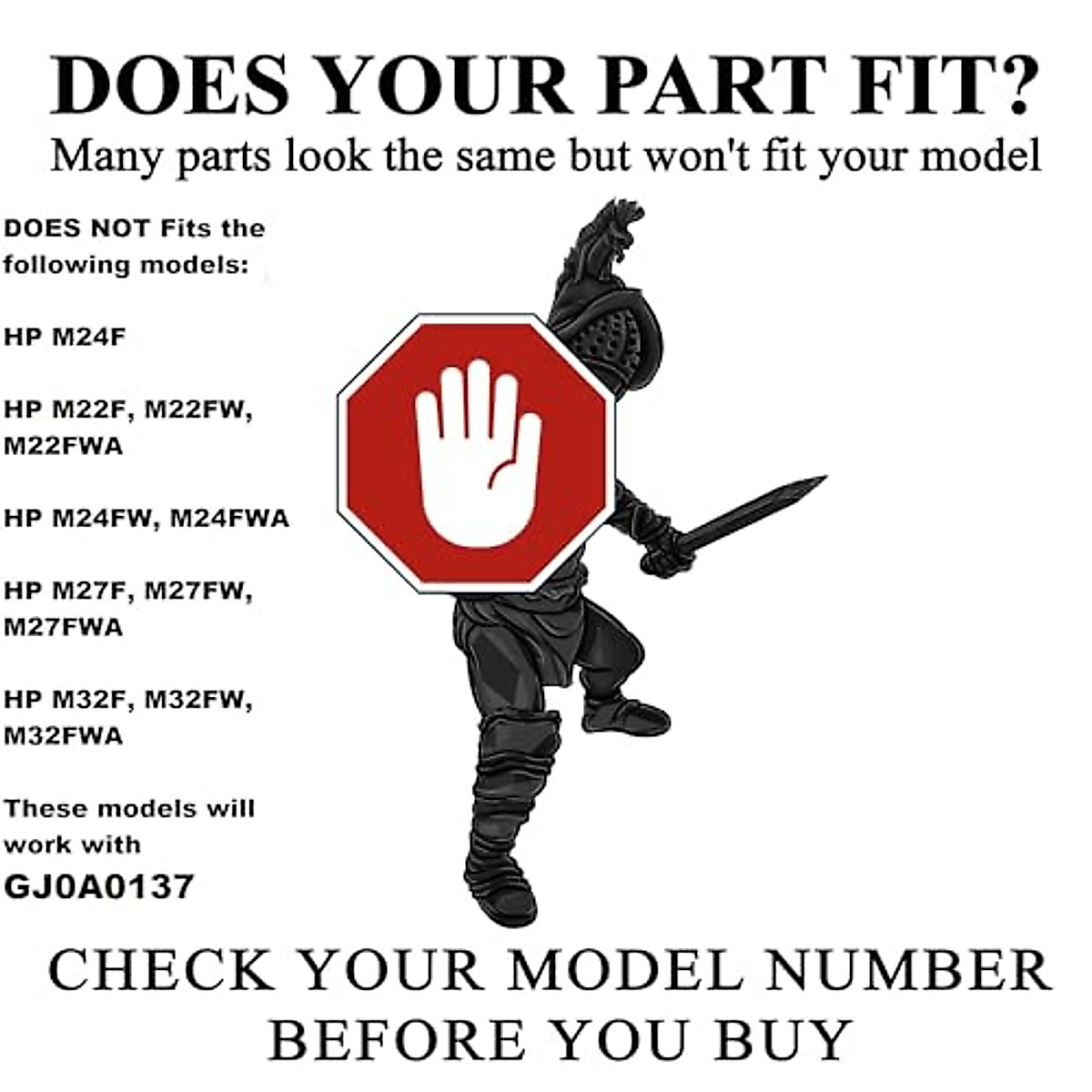 Monitor VESA Adapter Arm/Mount Compatible with HP Pavilion 22F 22ER 22ES 22EB 22EA - 23ER 23F 23ES 23EB 23EA - 24F 24ER 24ES 24EB 24EA - 25F 25ER 25ES 25EB 25EA - 27F 27ER 27ES 27EB 27EA