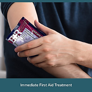 Ever Ready First Aid Disposable Cold Compress Therapy Instant Ice Pack for Injuries 4.5" x 7" - 125 Pack
