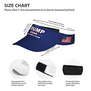Stylish 2024 Save America Again Visor Cap Sun Hat for Women Men Teens for Sport Beach Tennis Golf Running Hiking Adjustable Cap