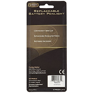 Prestige Medical Pocketlite Penlight, White, 1 Ounce