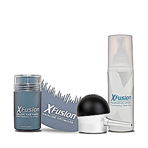 XFusion Keratin Hair Fibers - Medium Brown (Large Size 28g)