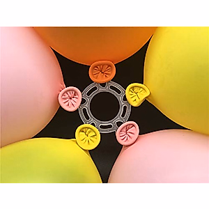 iFlyMars 60 PCS Balloon Clips s for Balloon Arch,Balloon Column Stand and Balloon Flowers, Birthday Wedding Baby Shower Party Decorations