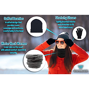 72x Winter Gloves, Beanies, Neck Warmers Unisex Bulk Pack Donation Charity Care Bundle