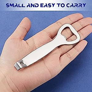 Gandeer 3 Pcs Vial Decapper for 20mm and 13mm Flip Vial Cap Stainless Steel Remover Oral Liquid Pharmacy Seal Opener Crimped Vial Cap Opener Bottle Openers for Beer Bottle Can Jar Lid