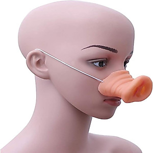 BinaryABC Halloween Pig Nose Hog Snout,Holloween Costume Party Props,3Pcs (5X6cm)