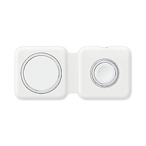 Apple MagSafe Duo - Wireless Charger with Fast Charging Capability, Type C Wall Charger, Compatible with iPhone, AirPods and Watch