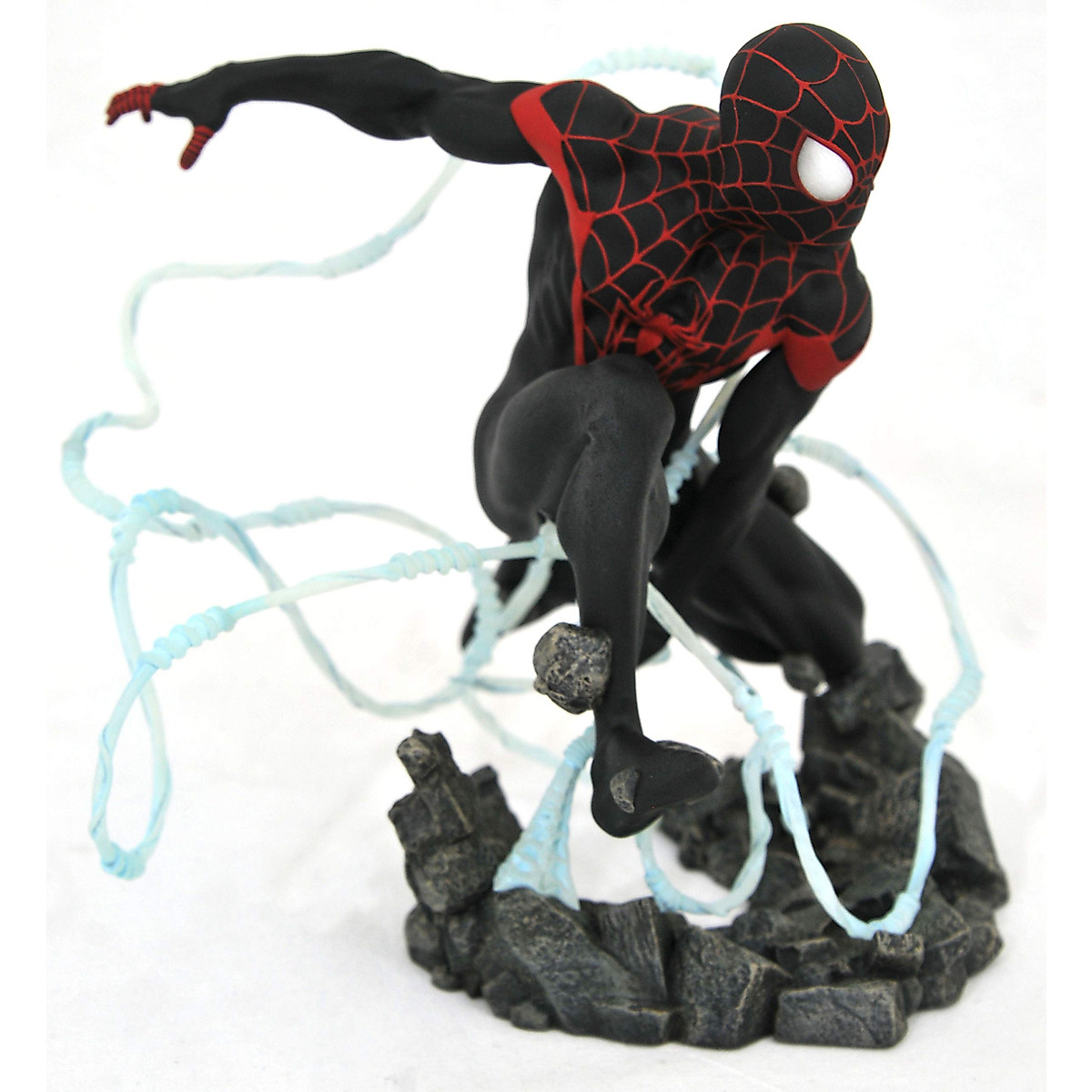 Marvel Premier Collection: Mile Morales Spider-Man Statue, Multicolor, 9 inches