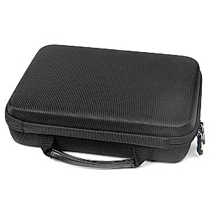 Hallart Travel Carry Case for Zoom H1, H2N, H5, H4N, H6, F8, Q8 Handy Music Recorders, Charger, Mic Tripod Adapter,SD cards and Accessories
