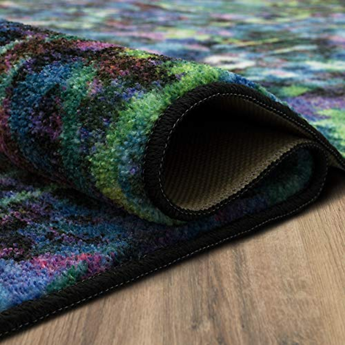 Mohawk Precision Printed Prismatic Arimo Area Rug, 5'x8', Lime Green