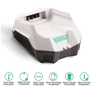 Enegitech 58V Lithium-ion Charger for Enegitech 58V Battery Power Head System (Charger Only)