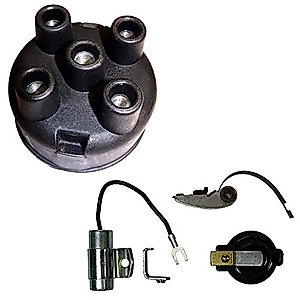 Distributor Cap Points Rotor & Condenser Fits Farmall Fits IH A B BN C H M Super A H M