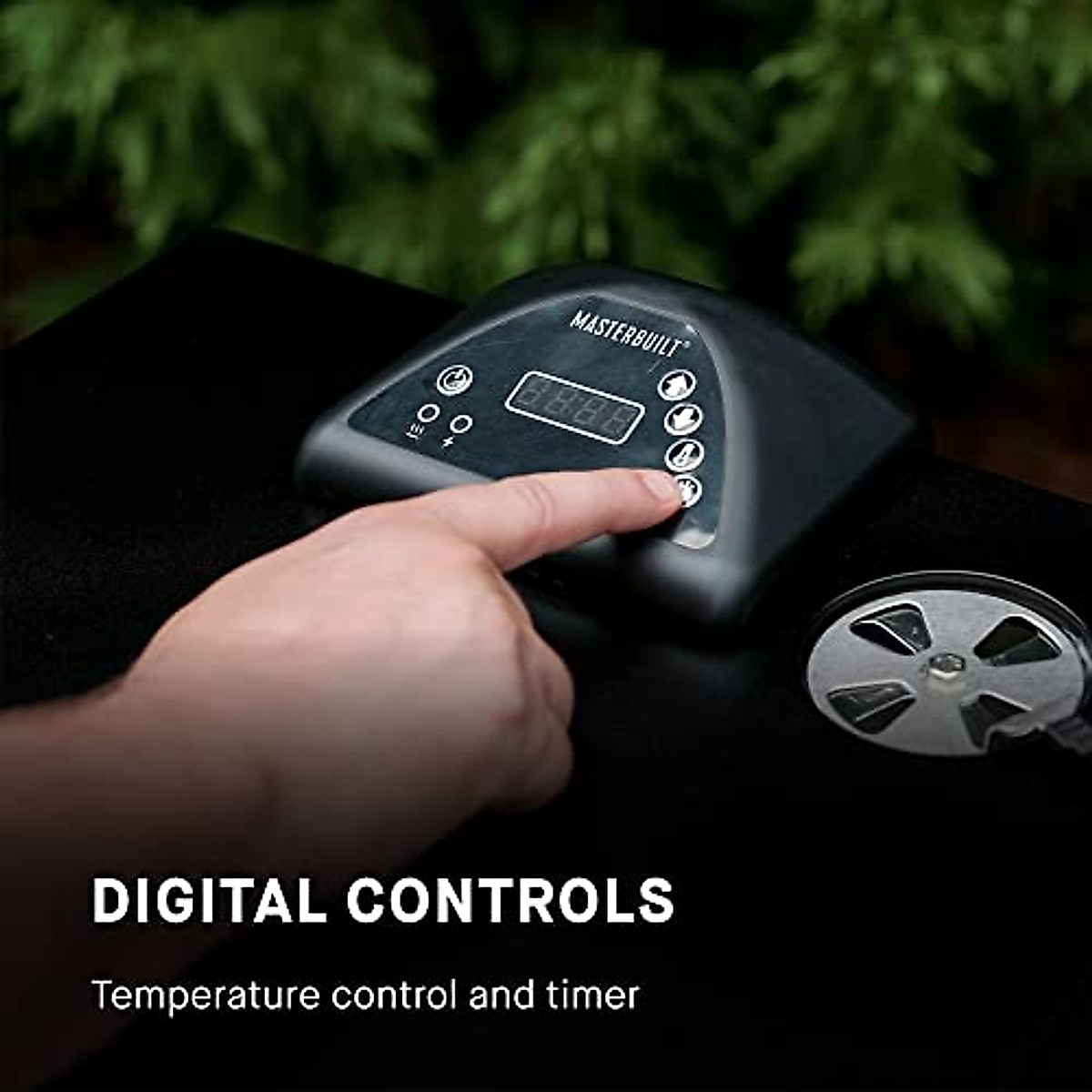 Masterbuilt MB20070421 30-inch Digital Electric Smoker, Black