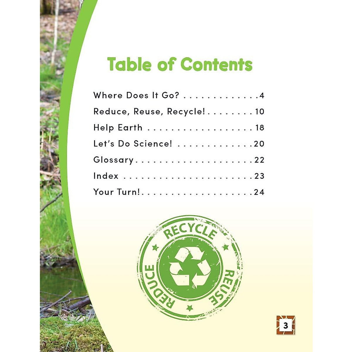 Teacher Created Materials - Science Readers: Earth and Space Science - 5 Book Set - Grade 1 - Guided Reading Level F - K