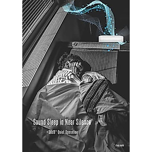 Zestaire Alpha 3 Air Purifier | 4 in 1 - UV Light + H13 True HEPA + Carbon Filter + Prefilter | Sleep Mode | 1008 sq ft. Coverage | Air Purifier for Pets, Home Air Cleaner