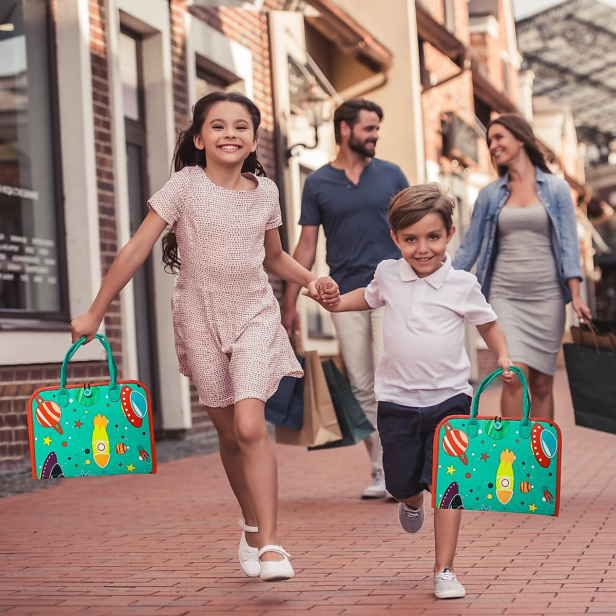 ANR Montessori Busy Board for Toddlers 1 2 3 4 Our Sensory Busy Board is an for Boys & Girls, Educational Toy for Ages 2-4, Perfect for Travel on Plane or Car Rides