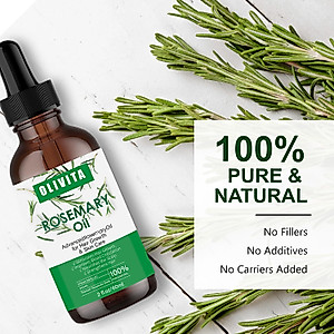 Hair Growth Serum, Rosemary Oil for Organic, Dry Damaged and Growth, Scalp Treatment, Thickening Moisture Loss Regrowth