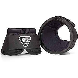 Equilibrium Tri-Zone Over Reach Boots Small/Medium Black