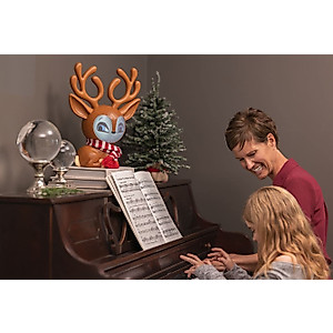 ANIMAT3D Fawny Talking Animated Reindeer with Built in Projector & Speaker Plug'n Play