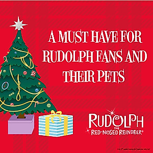 Rudolph The Red Nosed Reindeer Bumble Bobo Body Plush Dog Toy | Large Plush Dog Toy Squeaky Dog Toy from Christmas Dog Toy, Dog Chew Toy | Large 12 inch Long Dog Toy