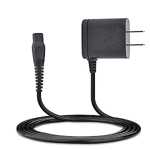 Replacement Power Supply Charger Adapter Cord Compatible with Shaver Charger HQ8505 7000 5000 3000 Series Electric Shaver Razor, Aquatec, Arcitec, Multigroom Beard Trimmer