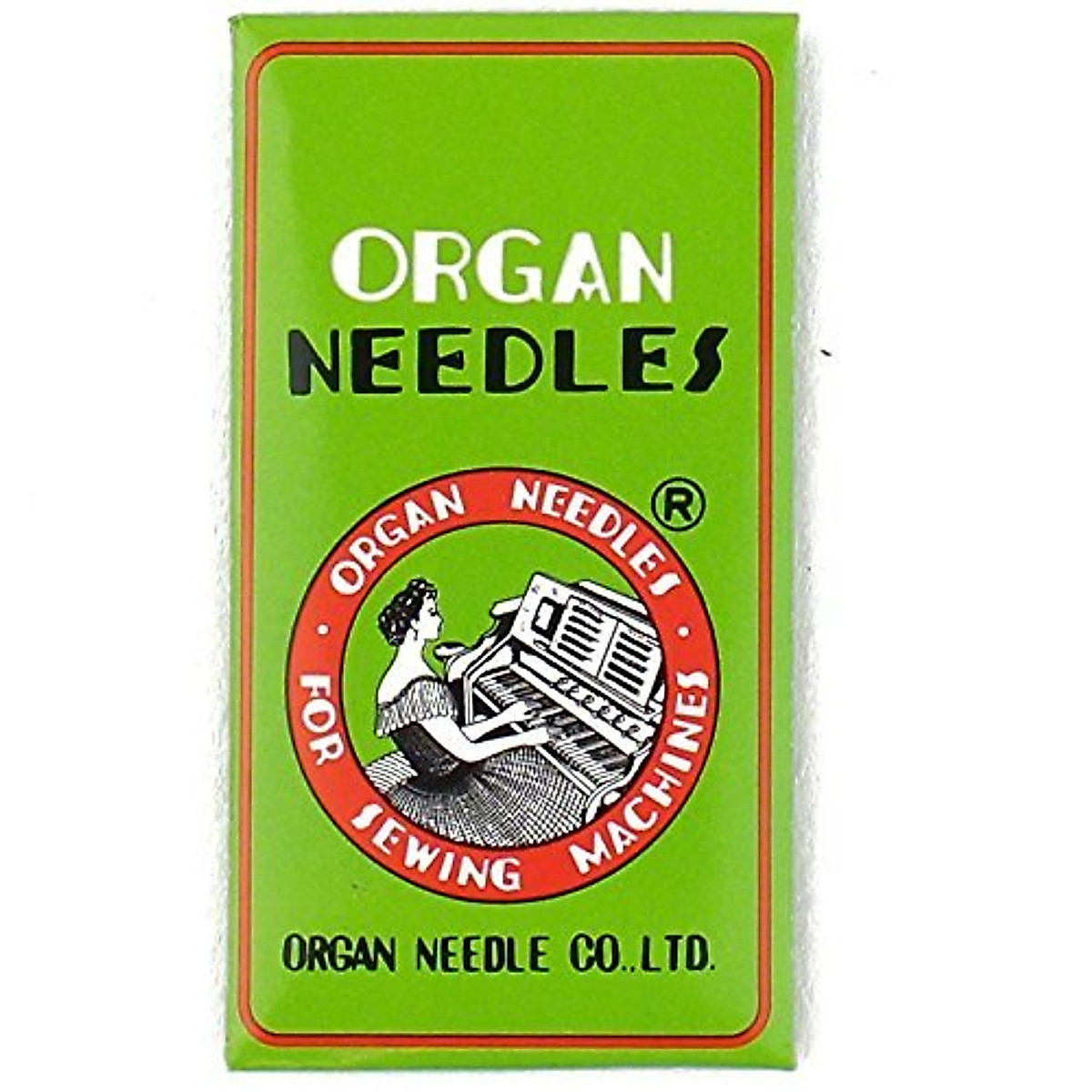 Organ HL X 5 Needles for Juki TL2000QI, TL2010Q, TL98 Series, Janome 1600P and Janome 1600P-QC Machines Size 100/16