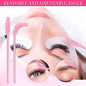 Setgnur Lash Shampoo for Lash Extensions 60ml Eyelash Extension Cleanser Lash Shampoo Cleaning Kit with Shampoo Brush & Mascara Brush-No Irritating Foaming Eyelash Makeup Remover for Home Salon Use