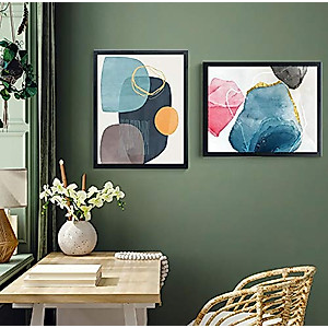 JD Concept Wood 16x20 Black Picture Frame 3 Pack - Gallery Wall Frame Set - Suitable for Horizontal and Vertical Hanging 16 x 20 Poster Photo