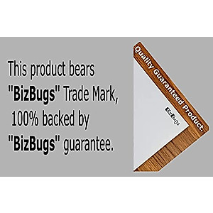 Trash Decals for Door Vinyl Stickers for Kitchen, Pantry, Restroom, Closet, Water Closet, Laundry, Office, toilettes, Bathroom, | 6.2" Wide | NO Background. "BizBugs" Brand Quality Product