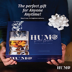 Whiskey Smoker Kit, Cocktail Smoker Kit, Dad Gifts, Gifts for Dad, Old Fashioned Smoker Kit, Bourbon Smoker Kit, Mens Gifts, Old Fashioned Kit, Cocktail Kit, Bourbon Gifts for Men (No Butane)