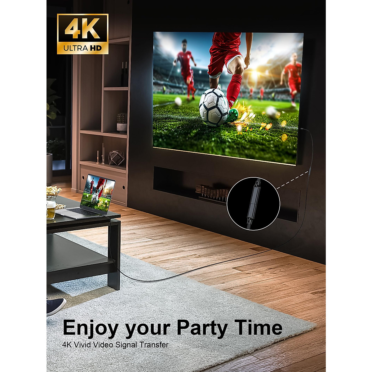 USB C Extension Cable 10FT,USB 3.1 10gbps Male to Female Type C 5A PD100W Fast Charging Cable 4K Video Compatible with Switch,MacBook Pro/Air,iPad Pro,Dell XPS,Surface Book,PSVR2,USB C Hub,iPhone 15