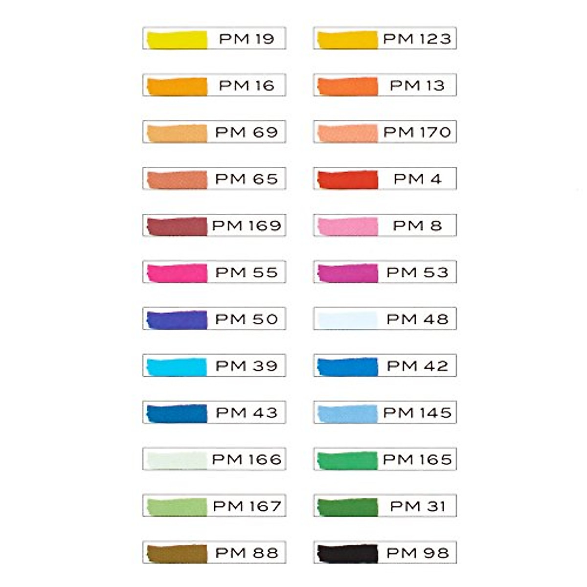 Prismacolor 97 Premier Double-Ended Art Markers, Fine and Chisel Tip, 24-Count with Carrying Case