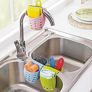 TUNKENCE Storage Rack Drainage Multifunctional Dishwashing Sponge Shelf Kitchen Housekeeping & Organizers Blanket Bags for Closet Storage