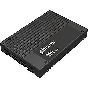 Micron 9400 6.25 TB Solid State Drive - Internal - U.3 [PCI Express NVMe 4.0 x4]