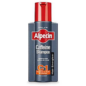Alpecin C1 Caffeine Shampoo, 8.45 fl oz, Cleanses the Scalp to Promote Natural Hair Growth, Leaves Hair Feeling Thicker and Stronger
