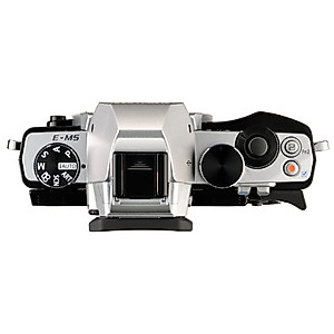 Olympus OM-D E-M5 16MP Live MOS Mirrorless Digital Camera with 3.0-Inch Tilting OLED Touchscreen and 12-50mm Lens (Silver) (Discontinued by Manufacturer)