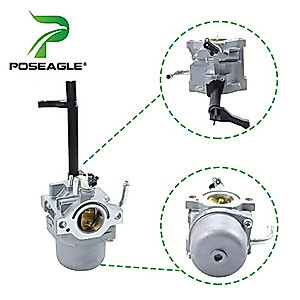 POSEAGLE 591378 Carburetor Replaces Briggs and Stratton 591378 796321 696132 699958 699966 695920, Craftsman Nikki 696133 796322 697351 698455 695918 694952 695919 695330 796323 695328